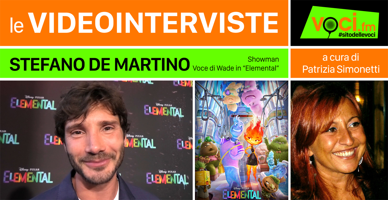 Stefano De Martino, voce di Wade in "Elemental", su VOCI.fm - voci.fm