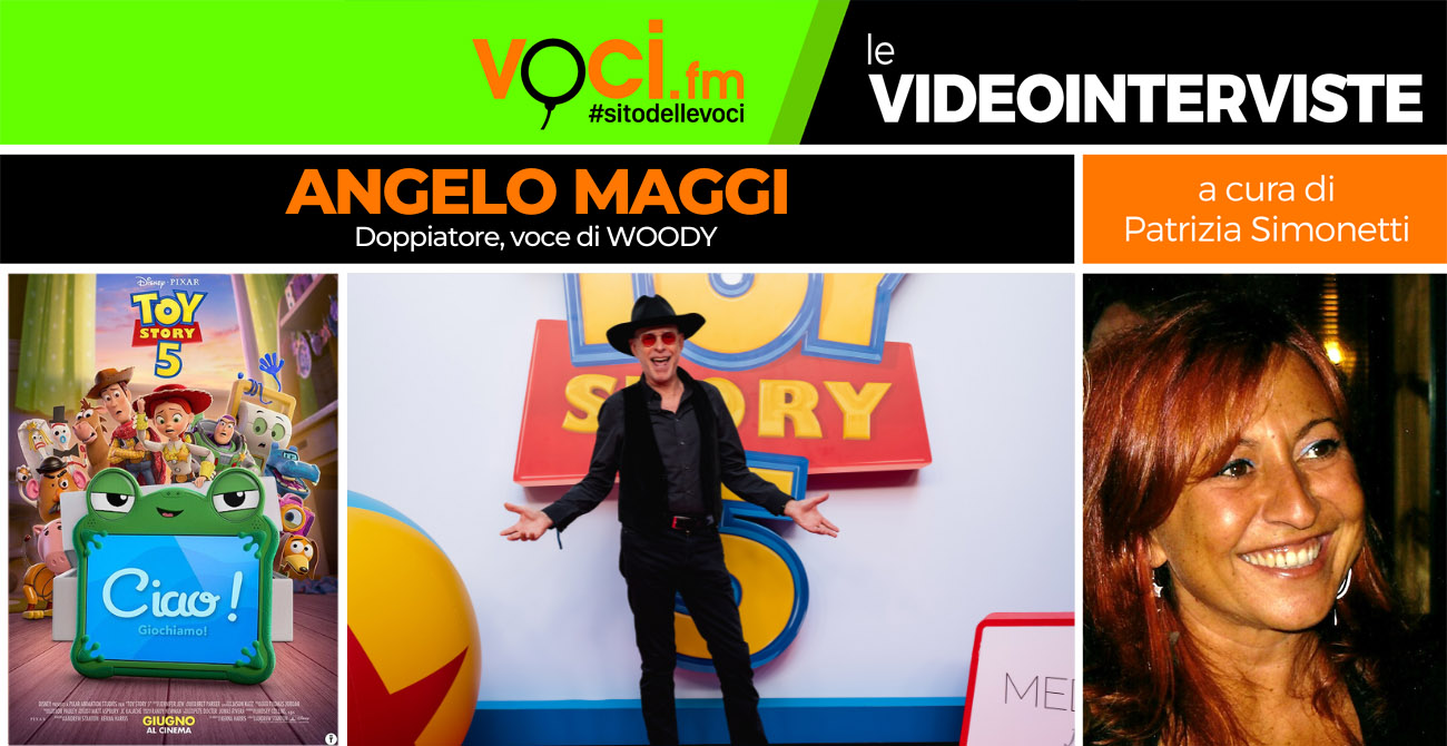 Il doppiatore Angelo Maggi su VOCI.fm - voci.fm