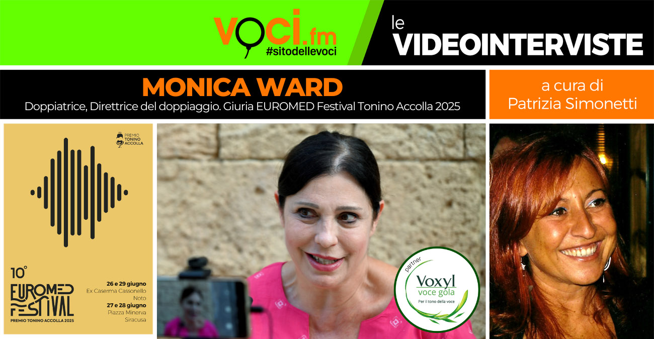Euromed Festival Accolla 2025: su VOCI.fm Monica Ward, ospite e giuria ...